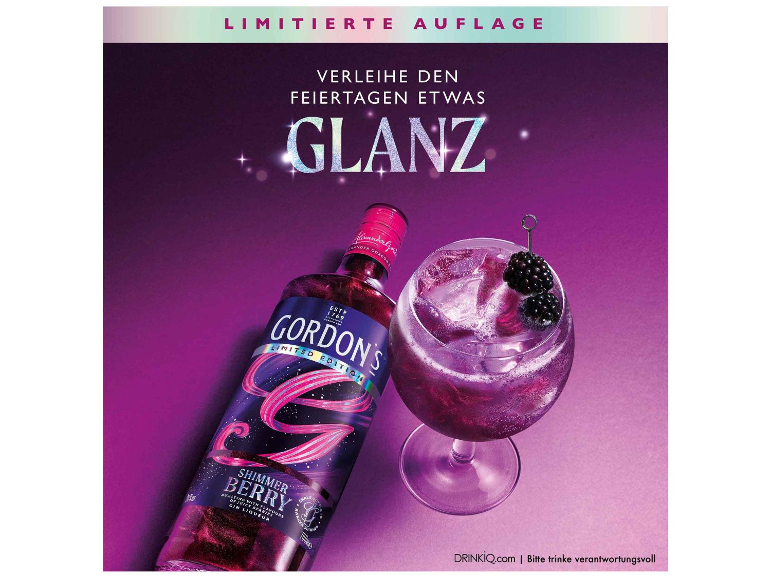 GORDON'S Limited Edition Shimmer Berry 20% Vol | Lidl