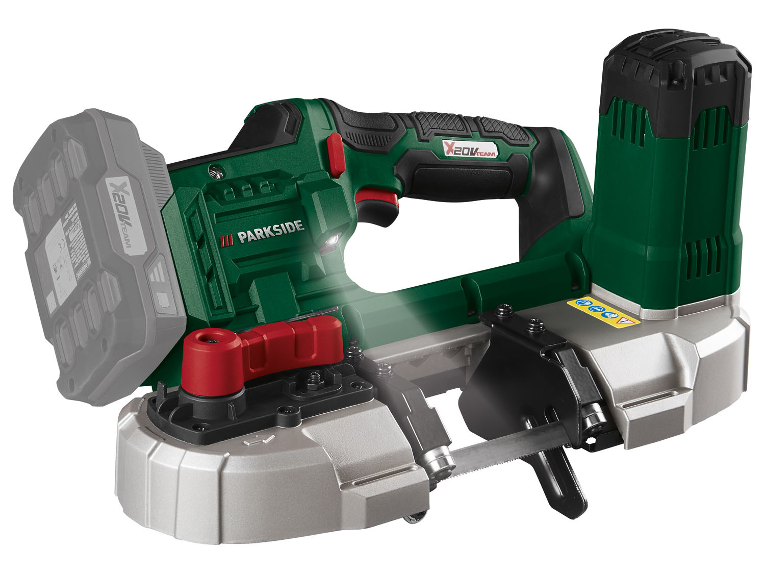 PARKSIDE® 20 V Akku-Bandsäge »PMBA 20-Li A1«, ohne Akk…
