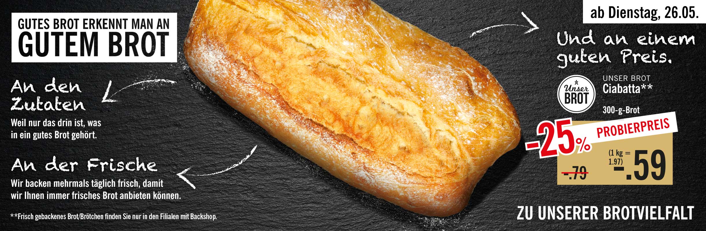 Lidl - Ciabatta Brot