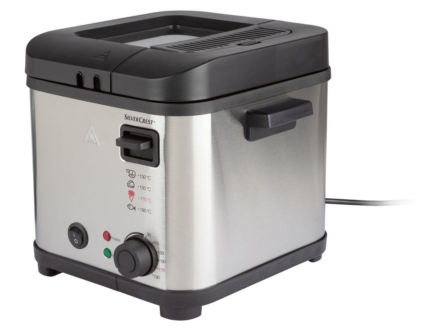 SILVERCREST® Mini Fritteuse »SFM 850 A5«, 850 Watt, mit stufenloser ...