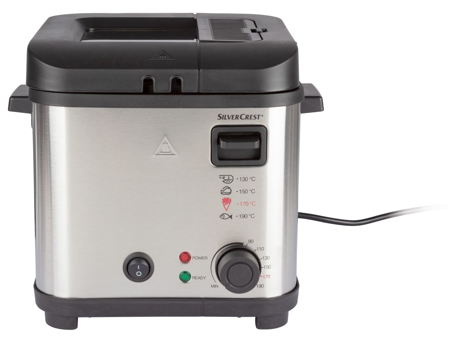 SILVERCREST® Mini Fritteuse »SFM 850 A5«, 850 Watt, mit stufenloser ...