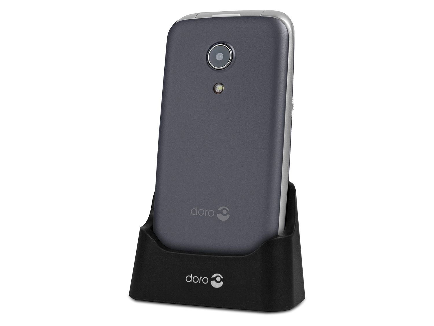 doro 2414 stahl-silber GSM Mobiltelefon mit 3MP Kamera - Lidl.de