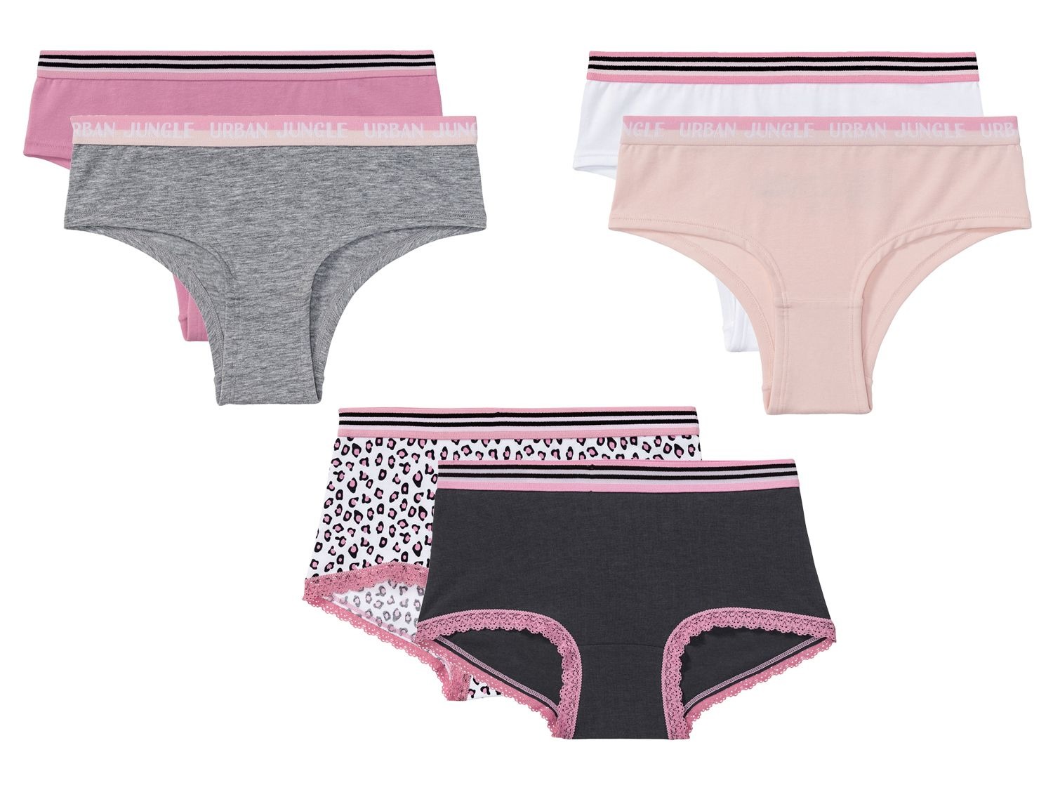 Pepperts® 2 Mädchen Hipster Panties Lidl De