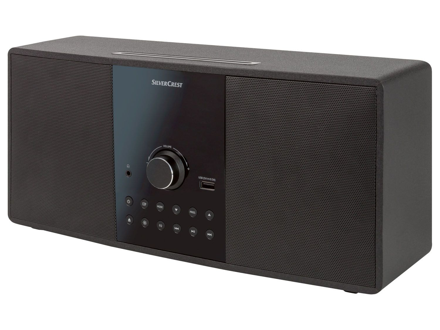 SILVERCREST® Micro-Stereoanlage, mit CD Slot, Bluetooth