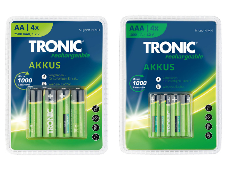 TRONIC battery Ni-MH, Ready 2 Use – EverGreenProductInfo.com