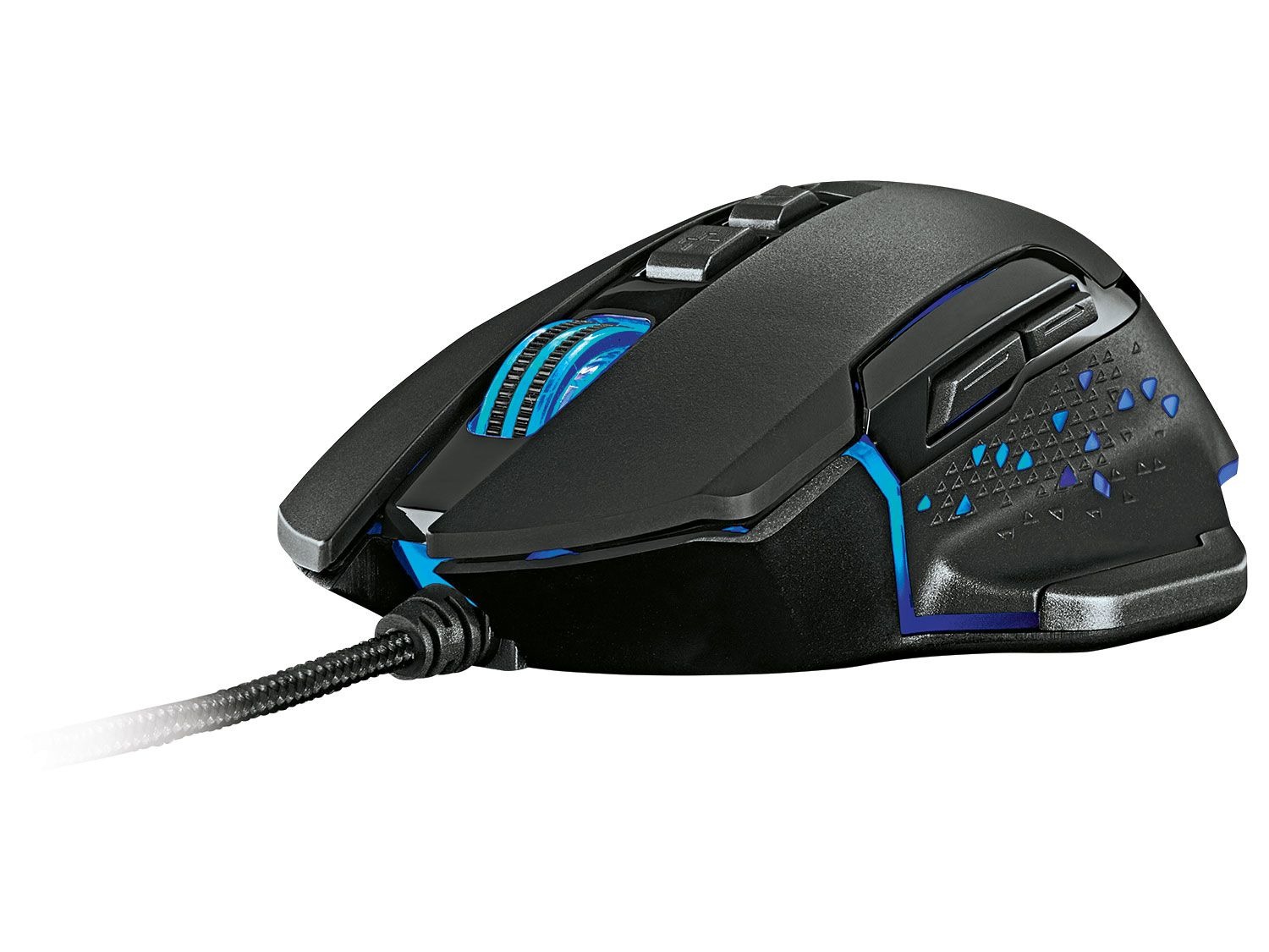 SILVERCREST® Gaming Maus 7 Tasten 6200 DPI, RGB Beleuchtung - Lidl.de