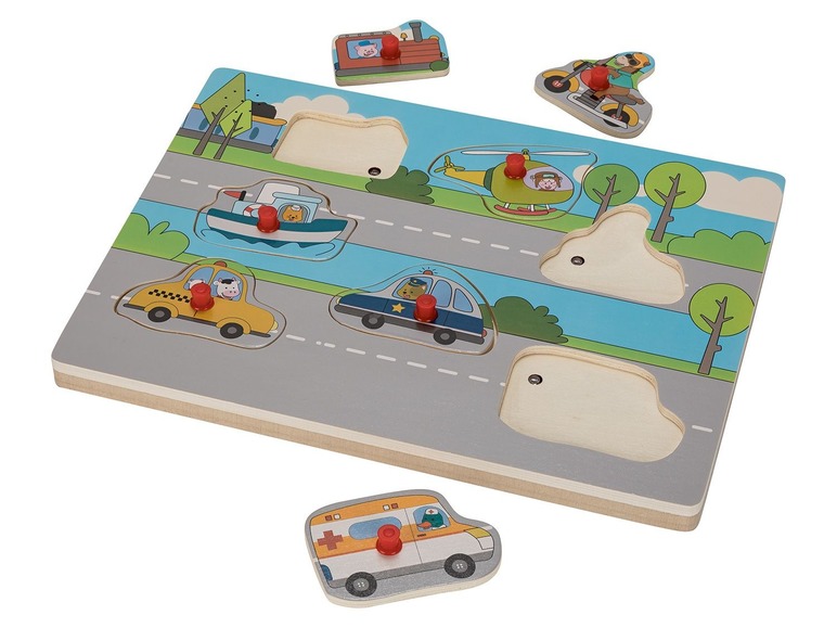 PLAYTIVE® Puzzle, ab 1 Jahr, aus Echtholz - Lidl.de