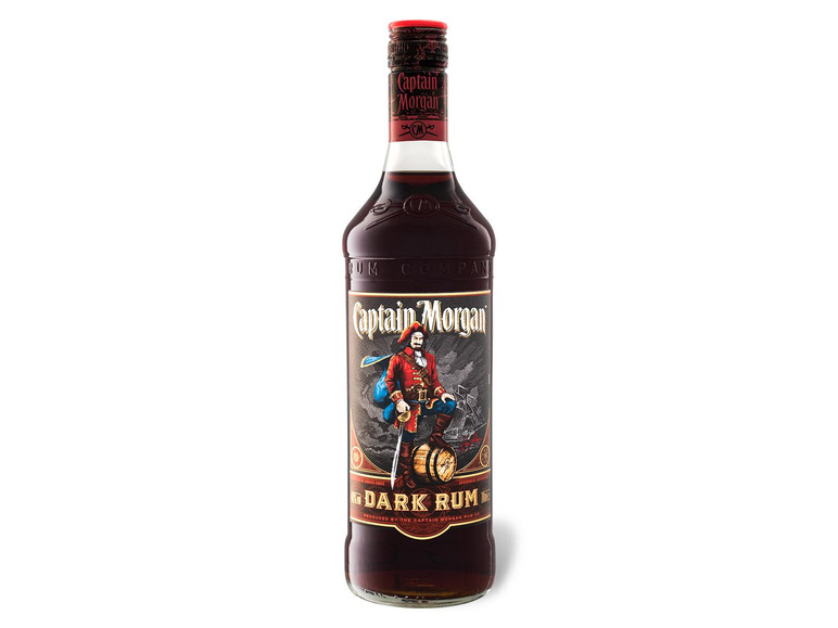 Captain Morgan Dark Rum 40% Vol - Lidl.de