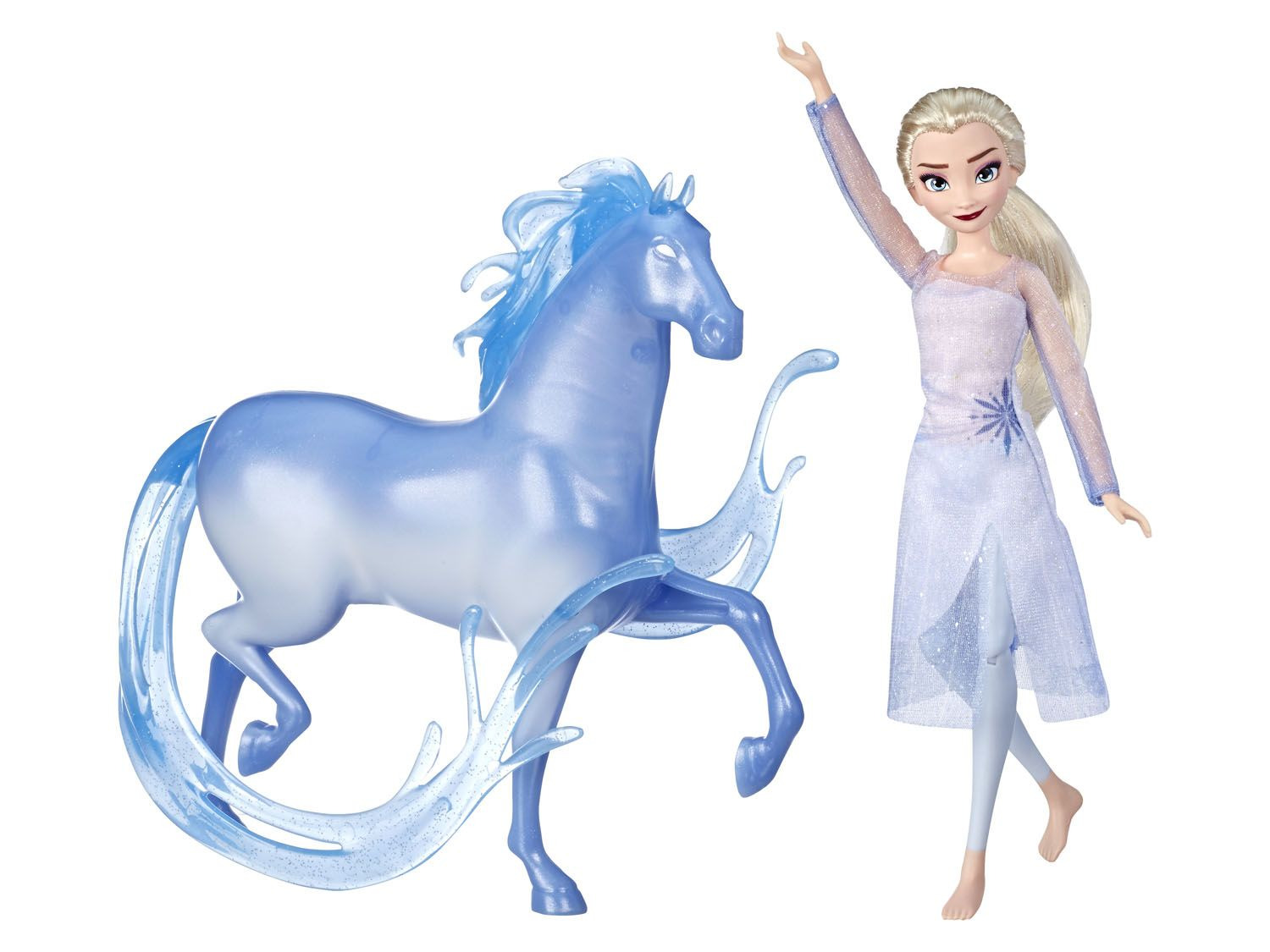 DISNEY »Die Eiskönigin Elsa Puppe und Nokk Figur«