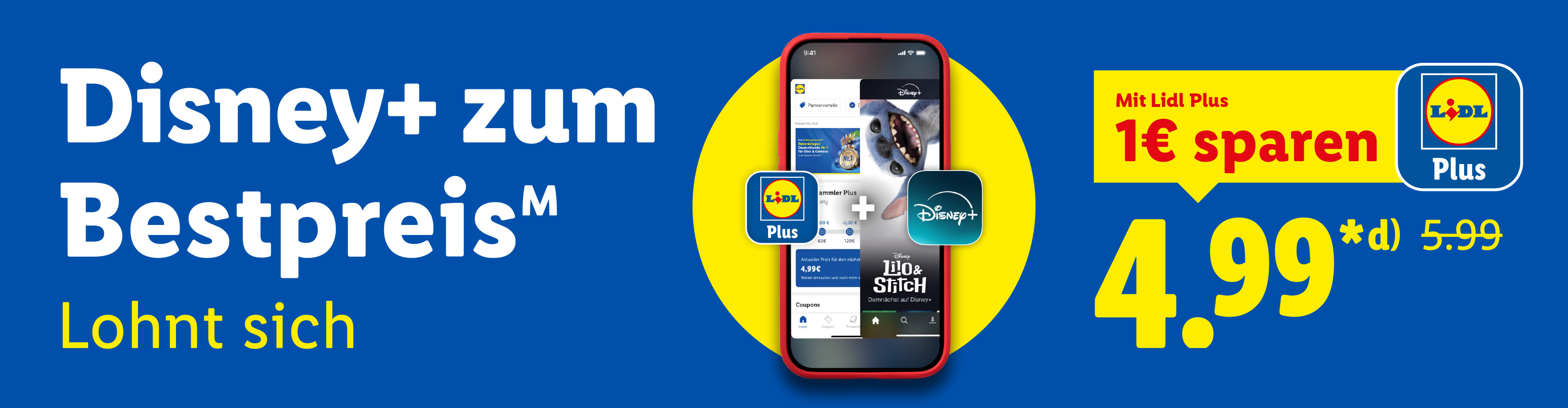 Lidl Plus x Disney+