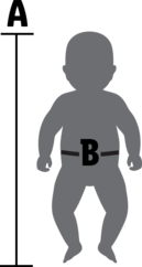 Größentabelle Baby