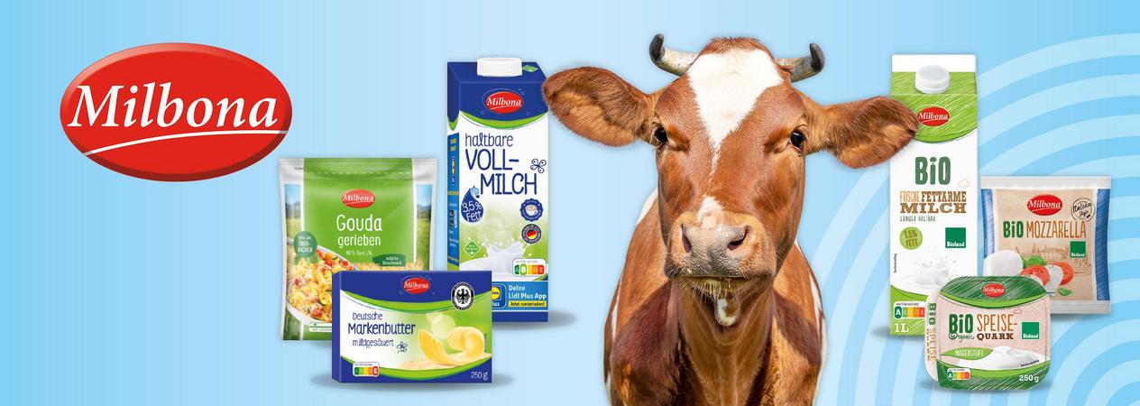 Milbona » Jetzt die Lidl Eigenmarke für Milch und Milchprodukte probieren